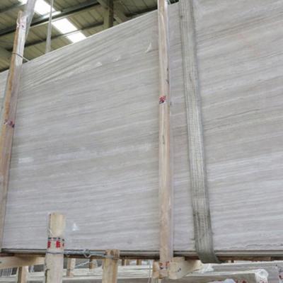 China Export polished high quality wood grain marble tile for sale