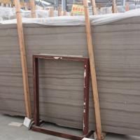 China China high quality athens wood grain sunny grey marble price for sale