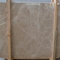 China Home Decoration Light Emperador Marble Slab , Marble Bathroom Countertops for sale