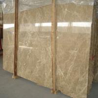 China Home Decoration Light Emperador Marble Slab , Marble Bathroom Countertops for sale