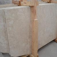 China Durable Polished Faux Latte Beige marble Stone Slab 2.73 G/Cm3 Bulk Density for sale