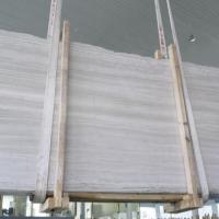 China New good quality durable wood white marble tile for sale