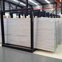 China New good quality durable wood white marble tile for sale