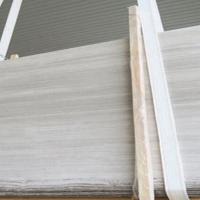 China New good quality durable wood white marble tile for sale