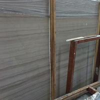 China China good quality practical grey wood grain marble for sale