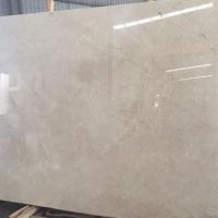 China High Polished Beige Marble Slab Cut To Size , Crema Marfil Marble Tile for sale