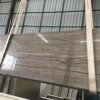 China New good quality custom size polished wood grain marble for sale