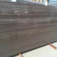 China New good quality custom size polished wood grain marble for sale