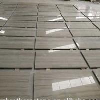 China New good quality custom size polished wood grain marble for sale