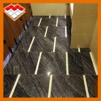 China Ancient Black Wood Marble Polished Surface Finishing With No Deformed for sale
