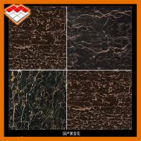 China Athens Portoro Brown Marble Stone Slab Big Size Tiles Customized Size For Wall for sale
