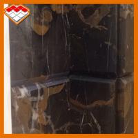 China Portoro Black Marble Slab OEM Service For Bathroom Floor Decoration for sale