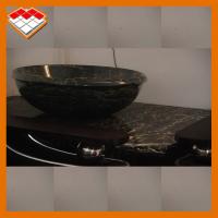 China Cut To Size Black Portoro Italian Marble With Gold Vein For Bathroom Countertop for sale