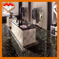 China Cut To Size Black Portoro Italian Marble With Gold Vein For Bathroom Countertop for sale