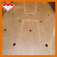 China Turkey Sofitel Gold Marble Stone Slab Elegant Appearance Customized Size for sale