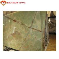 China Brothers Stone Luxury Green Onyx Light Green Onyx Table Top for sale