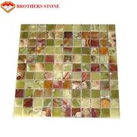China Popular Natural Light Green Onyx Stone Commercial And Residential Construction Material for sale