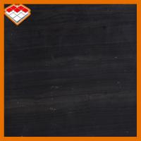 China Black Wood Marble Stone Slabs Flooring With 100Mpa Compressive Strength for sale