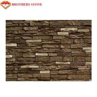 China Solid Surface Laguna Faux Stone , Cappuccino Cluture Stone Panels for sale