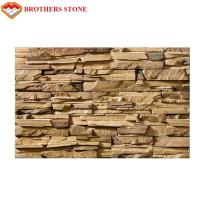 China White FauxBrick Wall Panels Stacked Stone Design Wall Panel for sale