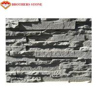 China White FauxBrick Wall Panels Stacked Stone Design Wall Panel for sale