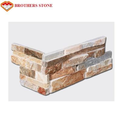China 2019 New Dry Stack Endurathane Faux Stone Outer Corner Siding Panel for sale