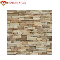 China 2019 New Dry Stack Endurathane Faux Stone Outer Corner Siding Panel for sale