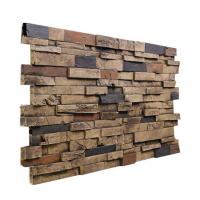 China Easy Installation Practical Artificial Culture Stone , Artificial Stone Slab for sale