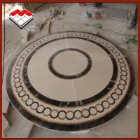 China Luxury Palace Design Water Jet Medallion Marble Flooring Tiles Design for sale