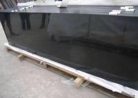 China Pollished / Honed Mongolia Black Granite , Floor And Decor Granite Slabs for sale