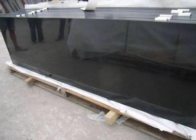 China Pollished / Honed Mongolia Black Granite , Floor And Decor Granite Slabs for sale
