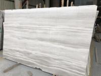 China Decorative Athena Grey Marble Tile , Bathroom Wood Look Marble Cut To Size for sale