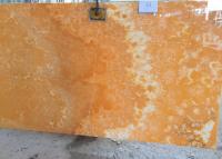 China Fashionable Design Honey Onyx Slab , Orange Onyx Marble For TV Background for sale