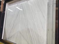 China Custom Size Turkish White Marble Slab For Commercial And Residential for sale