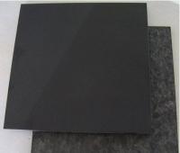 China 400-600mm Polished Granite Stone Black Basalt Stone Basin Bathroom Sink for sale