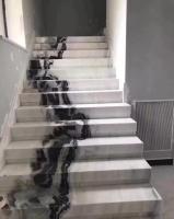 China Stairs Tread Step And Risers China Factory Customized Size Marble Stone Slab Tile for sale