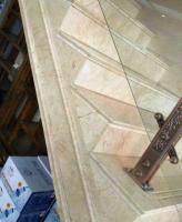 China Stairs Tread Step And Risers China Factory Customized Size Marble Stone Slab Tile for sale