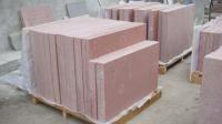 China Red Color Rough Granite Kitchen Countertop Floor Tiles 50x50 Slab 2.73 g/cm3 for sale