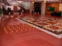 China Red Color Rough Granite Kitchen Countertop Floor Tiles 50x50 Slab 2.73 g/cm3 for sale
