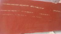China Red Color Rough Granite Kitchen Countertop Floor Tiles 50x50 Slab 2.73 g/cm3 for sale