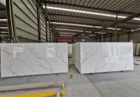 China Gray Vein Calacatta Gold Quartz That Looks Like White Artificial Marble China factory for sale