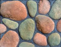 China Modern Outdoor Artificial Culture Stone Suede Limestone Interior White Grey Cobblefield Gray Dry Stack for sale