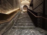 China 30mm Grey Wood Vein Marble Stone Slab For House Floor for sale