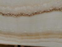 China Wooden White Backlit 16mm Jade Onyx Slab For Wall Panel for sale