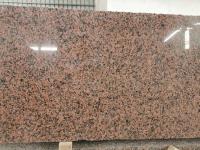 China Honed Maple Leaf Red Granite Stone Tiles  In Countertops for sale