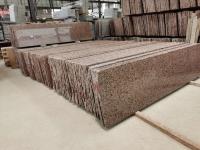 China Honed Maple Leaf Red Granite Stone Tiles  In Countertops for sale