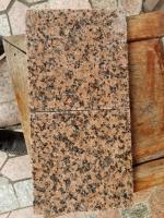 China Polished Honed Maple Leaf Red Granite Stone Tiles For Wall for sale