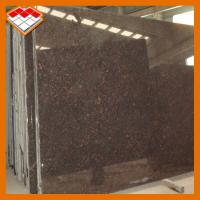 China 145 Mpa Tan Brown Granite Stone Tiles For Steps Counter Tops for sale