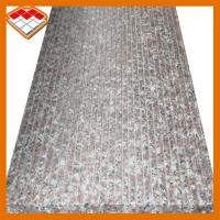 China Maple Leaf Red Polished Honed Granite Stone Tiles For Wall Stairs for sale