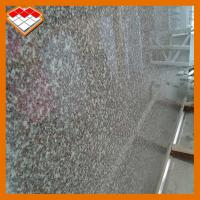 China Maple Leaf Red Polished Honed Granite Stone Tiles For Wall Stairs for sale